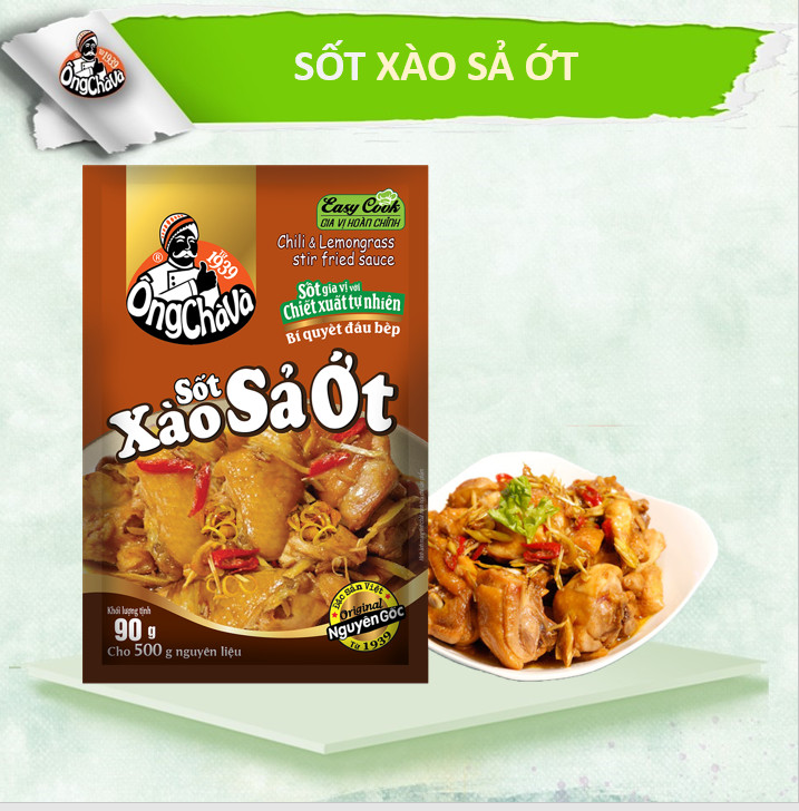 SỐT KHO TIÊU ÔNG CHÀ VÀ 90G